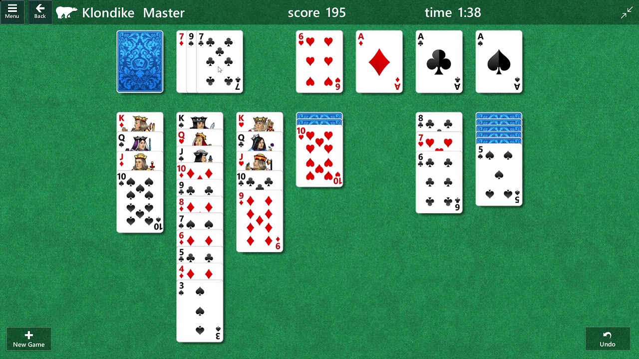 Microsoft Solitaire Collection Klondike Standard Draw 1 Master 12252018 ...