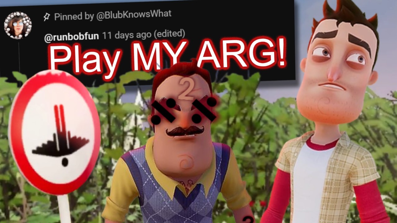 This Hello Neighbor Fangame Dev Told Me to Solve His ARG (so I did ...
