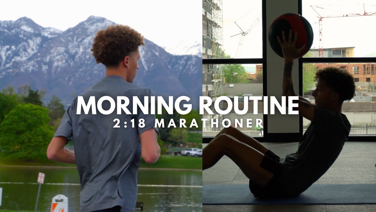 Productive *RUNNING* morning routine - YouTube