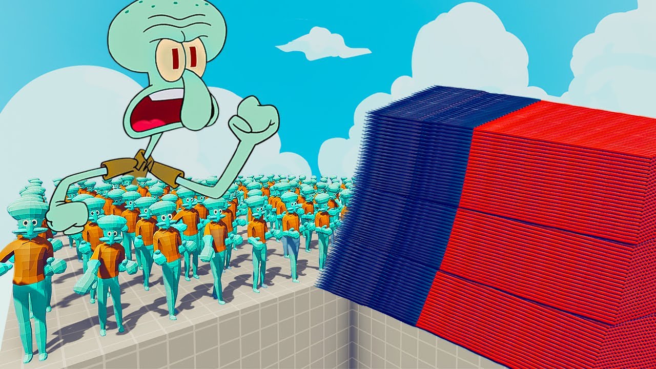 200x SQUIDWARD + 1x GIANT vs EVERY GOD - Totally Accurate Battle ...
