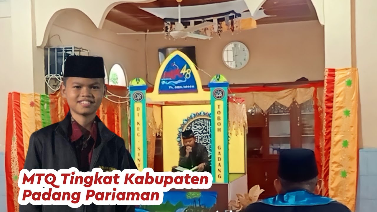 Azrul Hakim || Penyisihan Tilawah Anak-Anak MTQ Ke-48 Tingkat Kabupaten ...