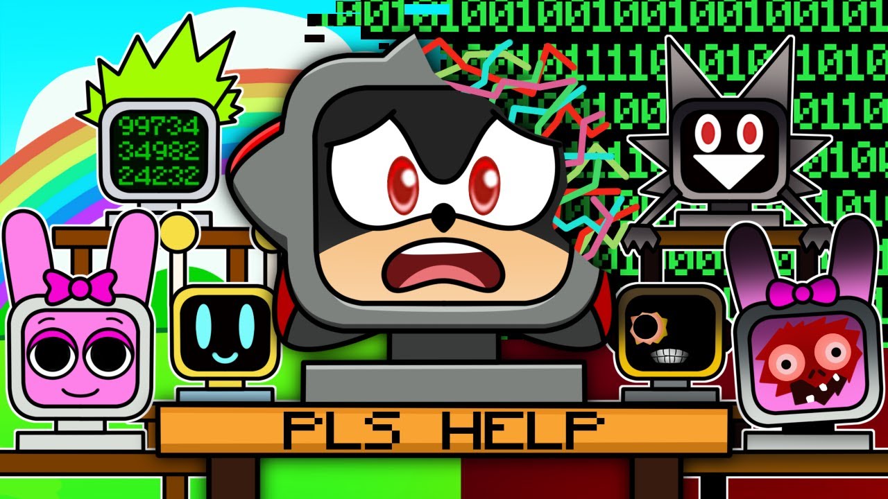 The SPRUNKI COMPUTER VIRUS..?? (Hacked Sprunki) - YouTube