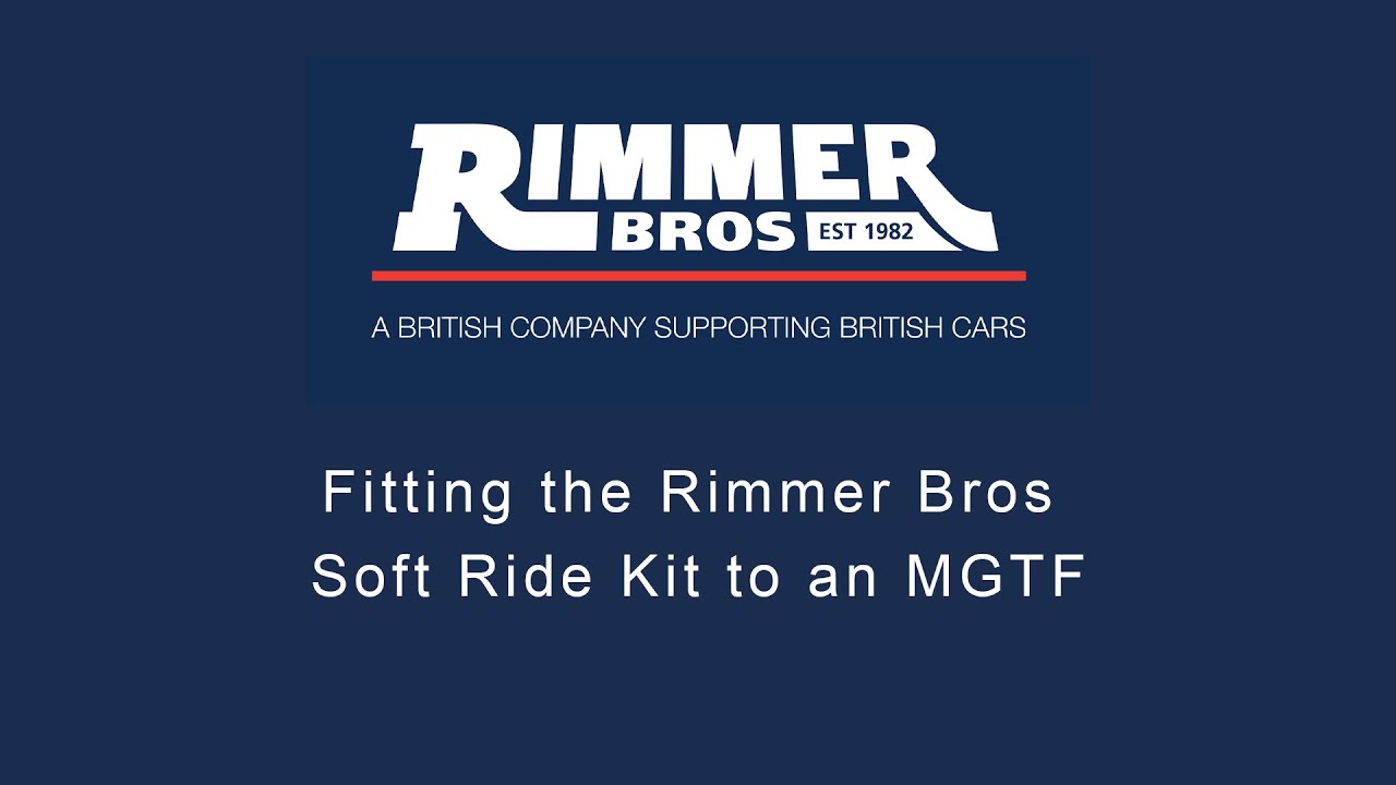 Fitting the Rimmer Bros Soft Ride Kit to an MGTF - YouTube