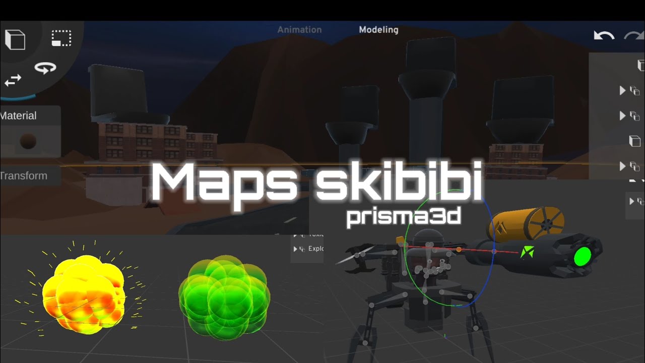 review Maps skididi toilet in prisma3d animation Ep 67 #skibiditoilet ...