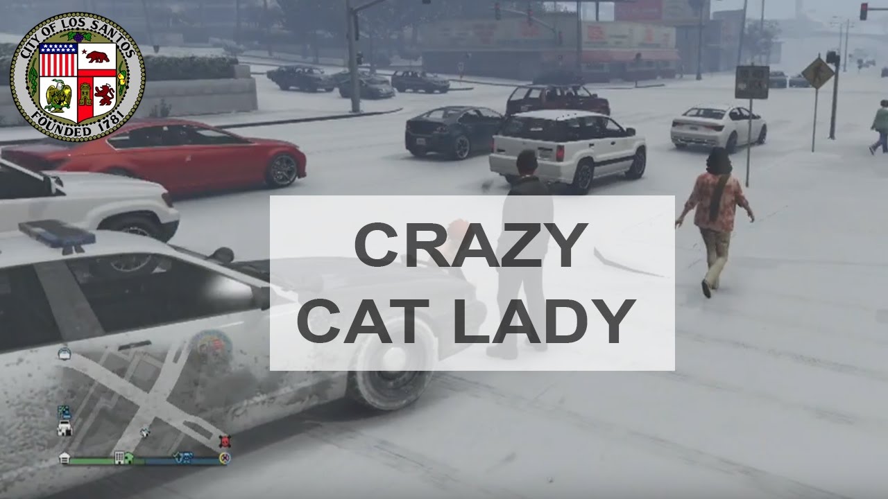 GTA IV/5: DPS Clan - Patrol 152 - Crazy Cat Lady - City Patrol - Ep. 19 ...