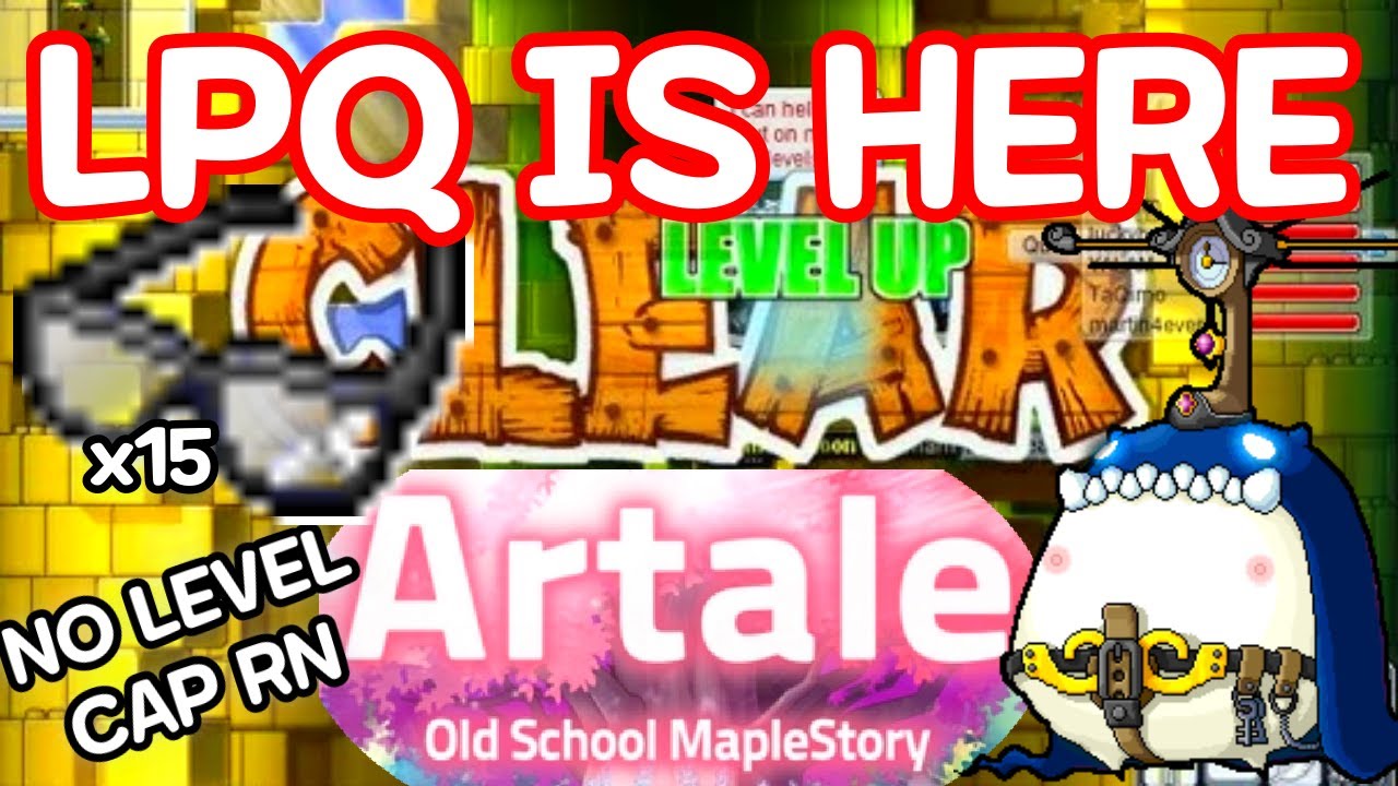 LPQ IS HERE! LVL 40 ASSASSIN ARTALE MAPLE WORLDS - YouTube