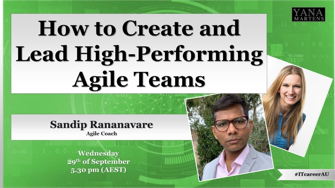 How to Create and Lead High-Performing Agile Teams - YouTube