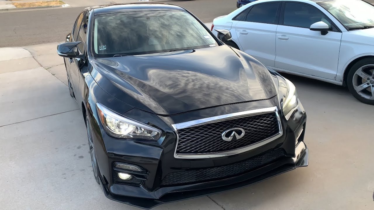 Vlog #2 | Q50 Red Sport looking for runs | EL PASO CAR MEETS - YouTube