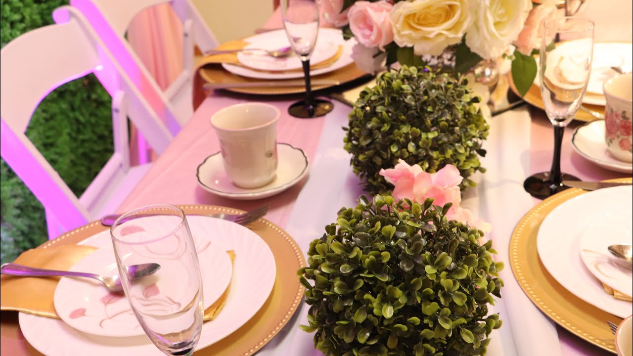 DIY: HOW TO DO A VERY EASY CENTERPIECE FOR PARTY TABLE DECORATIONS ...