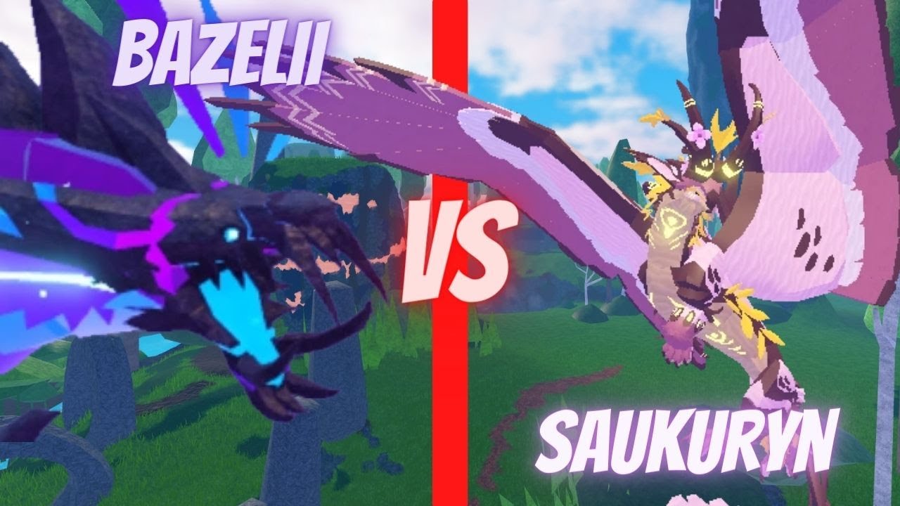 BAZELII VS SAUKURYN | Creatures of Sonaria - YouTube