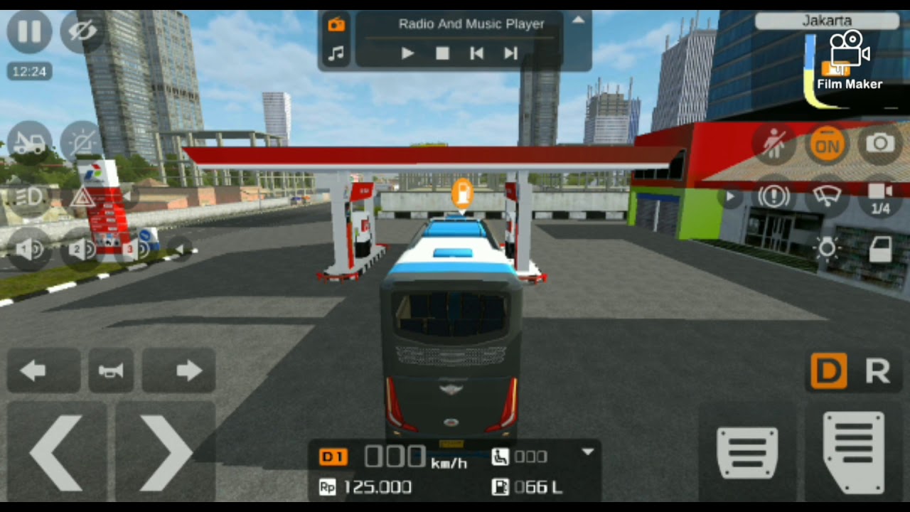 GAME BUS SIMULATOR ID - YouTube