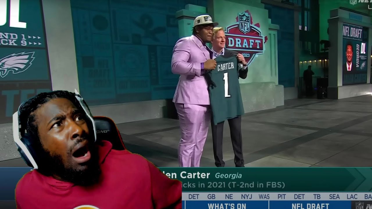 The Eagles Stole The 1st Rd Of The 2023 NFL DRAFT! Picks 1- 31 NFL ...