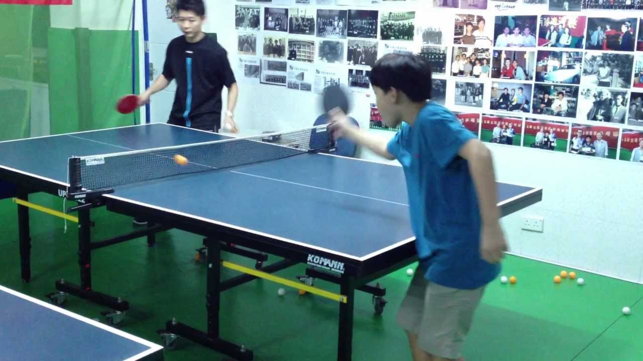 Ethan Chan - Ping Pong practice. - YouTube