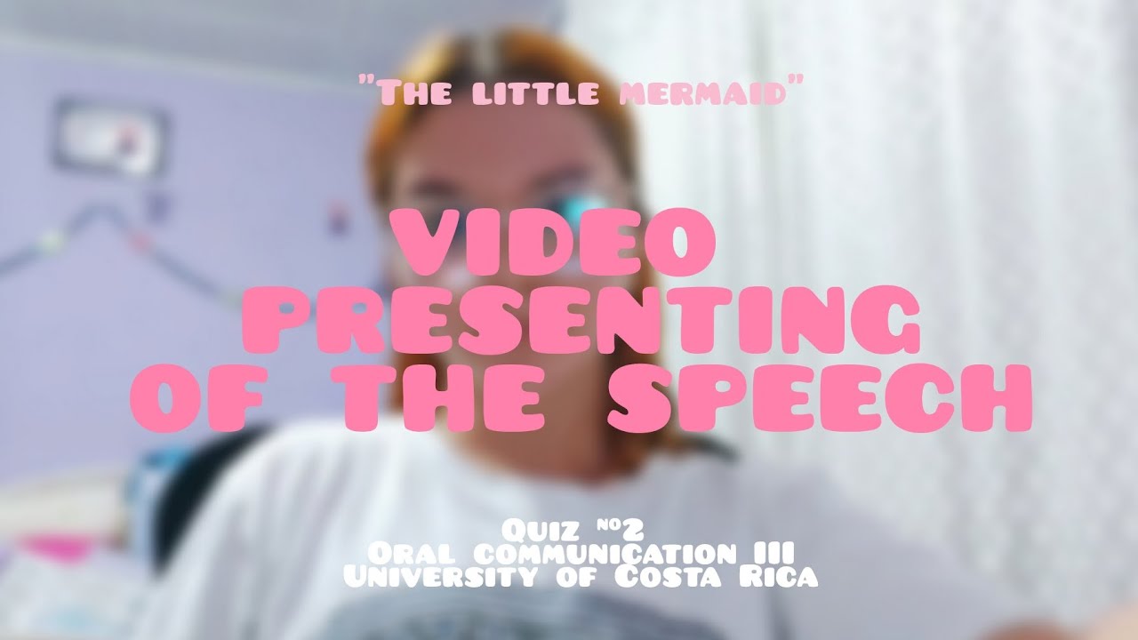 Video Presenting of the Speech - "The Little Mermaid" - YouTube