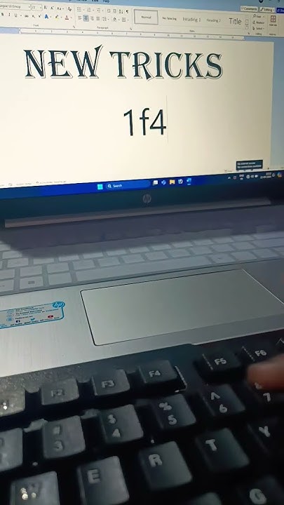 Learn to make symbols on laptop ##shortcutkeys #wordprocessingsoftware ...