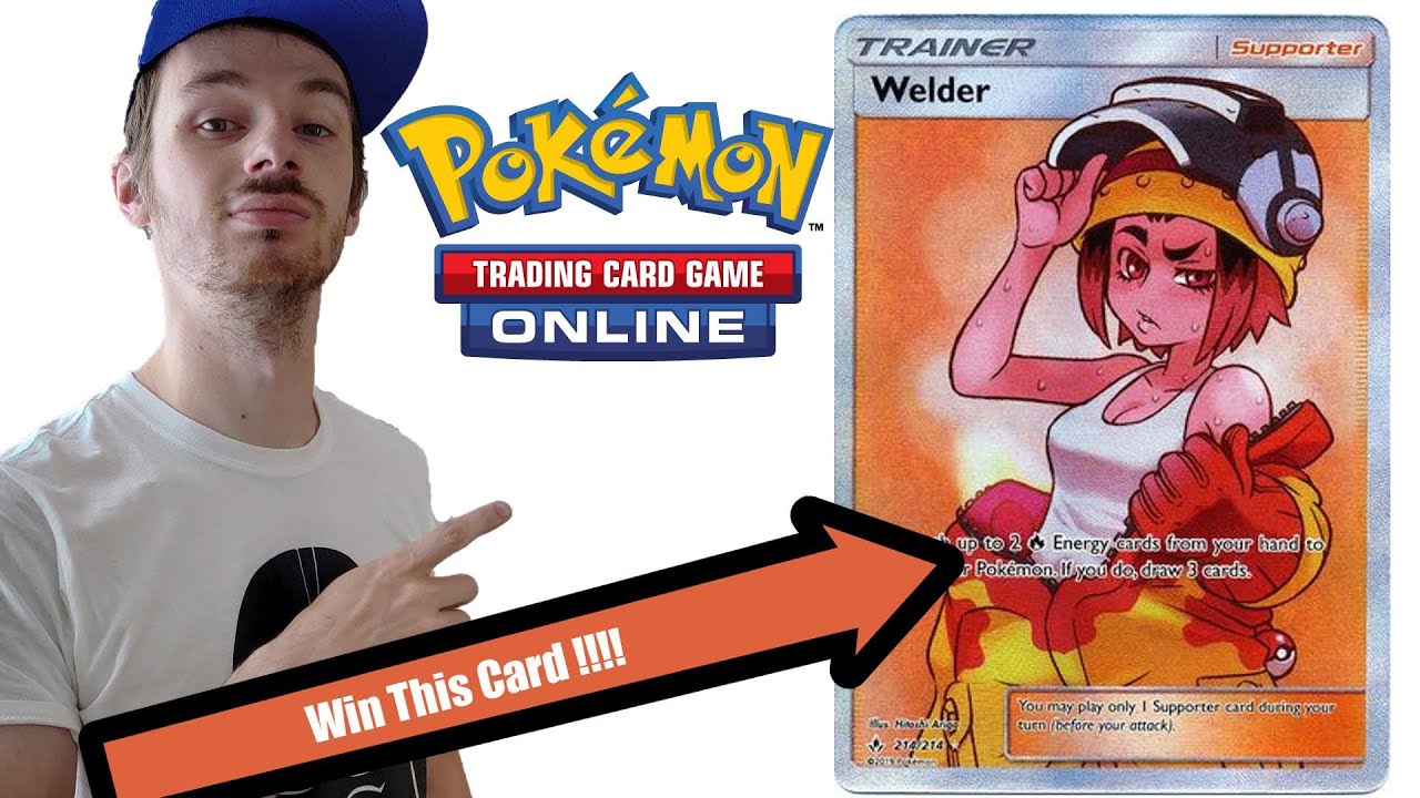 Pokemon Card Giveaway. Full Art Welder!!! - YouTube