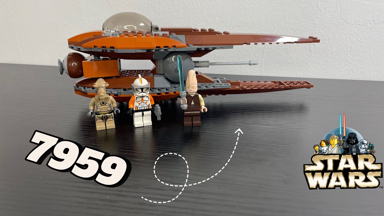 Geonosian Starfighter - Lego Star Wars 7959 (2011) - YouTube