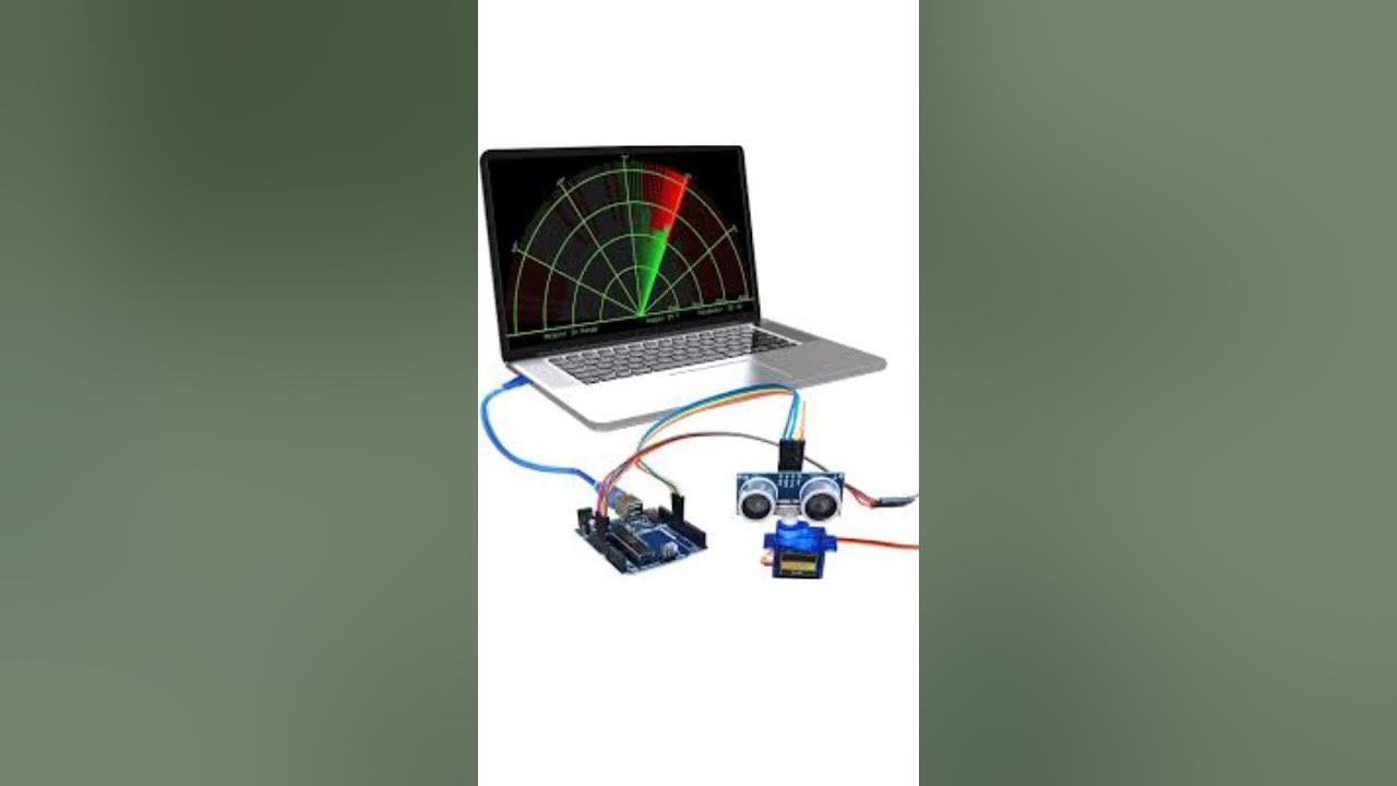 DIY Radar With Ultrasonic Sensor | Arduino Radar Project | Arduino Science Projects #shorts ...
