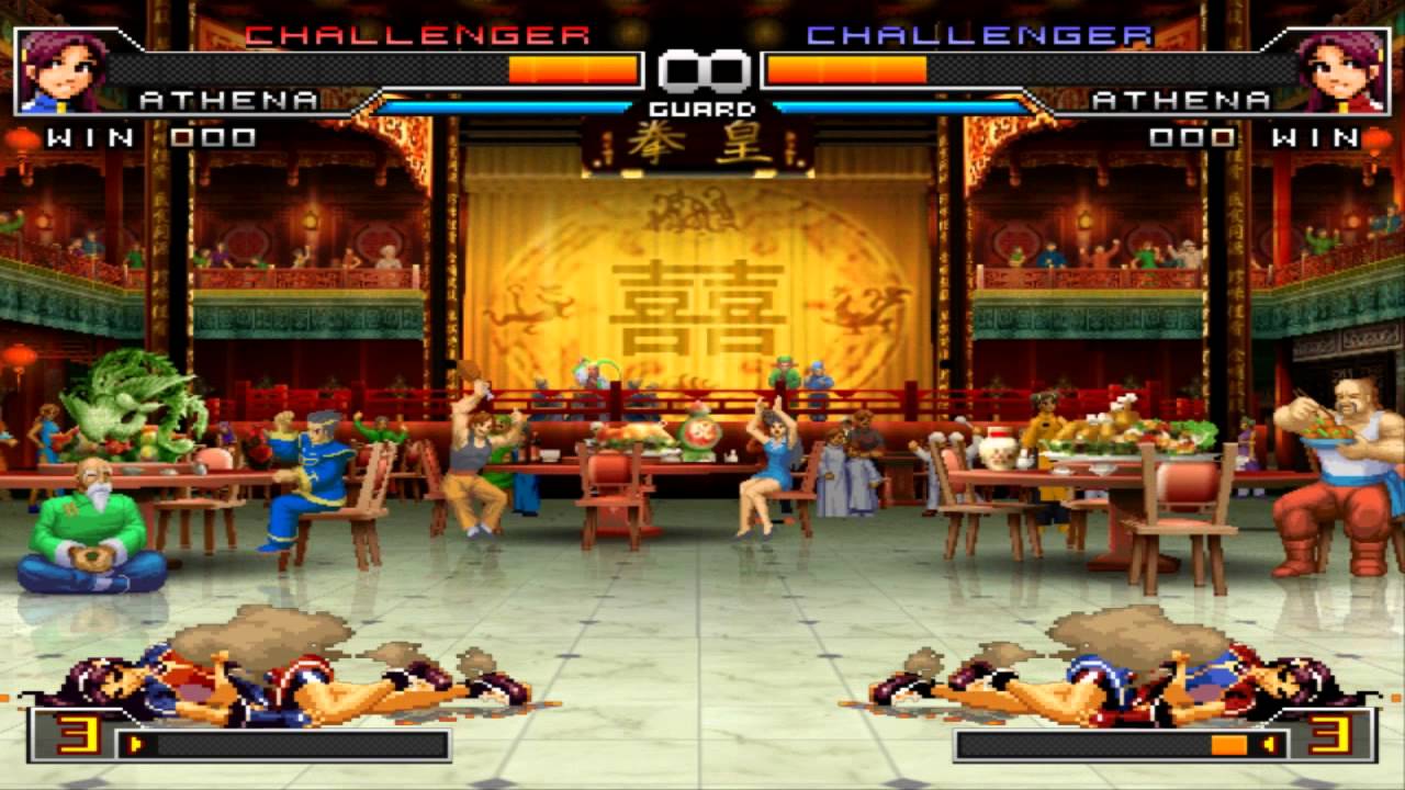 The King of Fighters 2002 UM [Steam]: Athena vs. Athena Mirror Match (2 ...