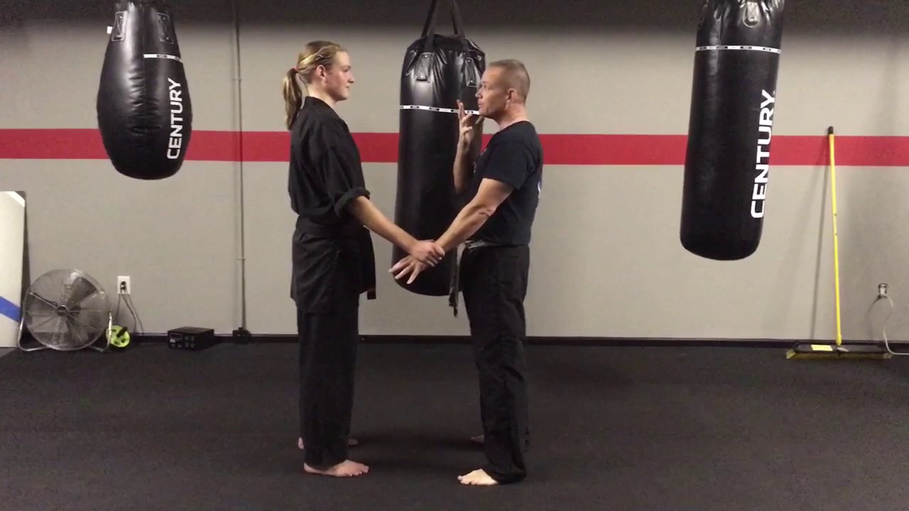 Single same side wrist grab - SD2 (Single Wrist Grab Defense) - YouTube