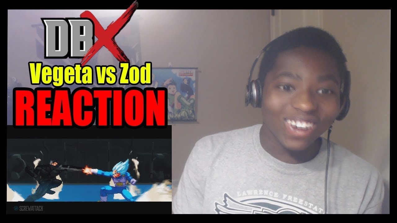 Dbx - Vegeta vs Zod REACTION ( Dragon Ball vs DC Comics) - YouTube