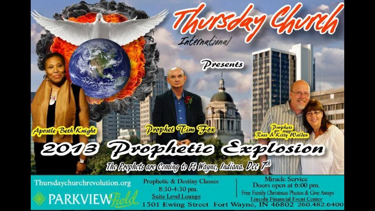 Prophetic Explosion in Fort Wayne Indiana - YouTube