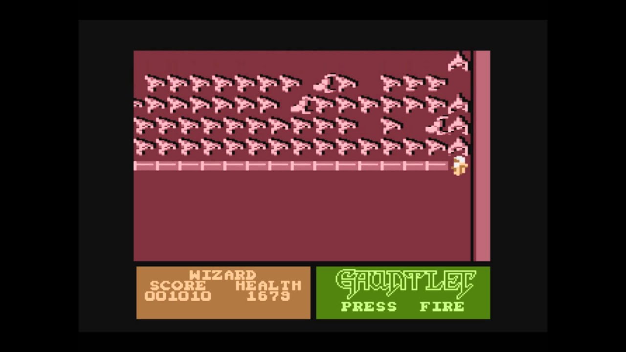 Gauntlet for the Atari 8-bit family - YouTube
