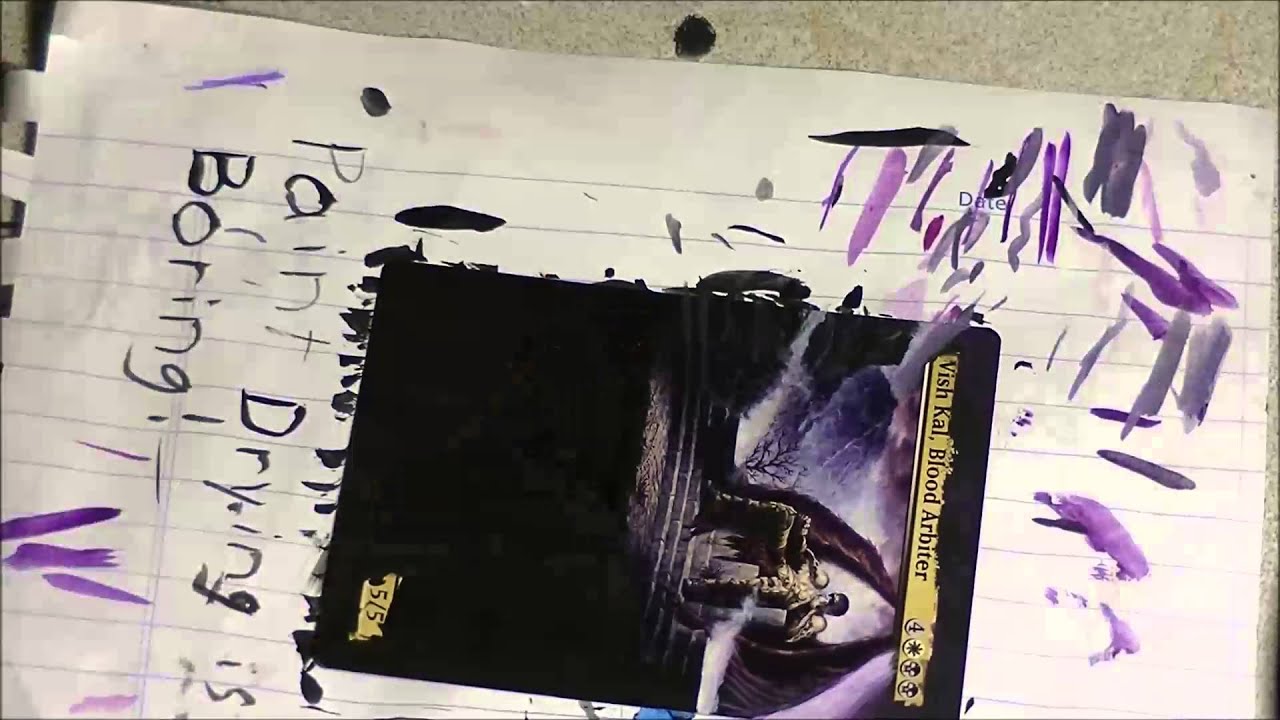 Vish Kal, Blood Arbiter alter: Magic the gathering - YouTube