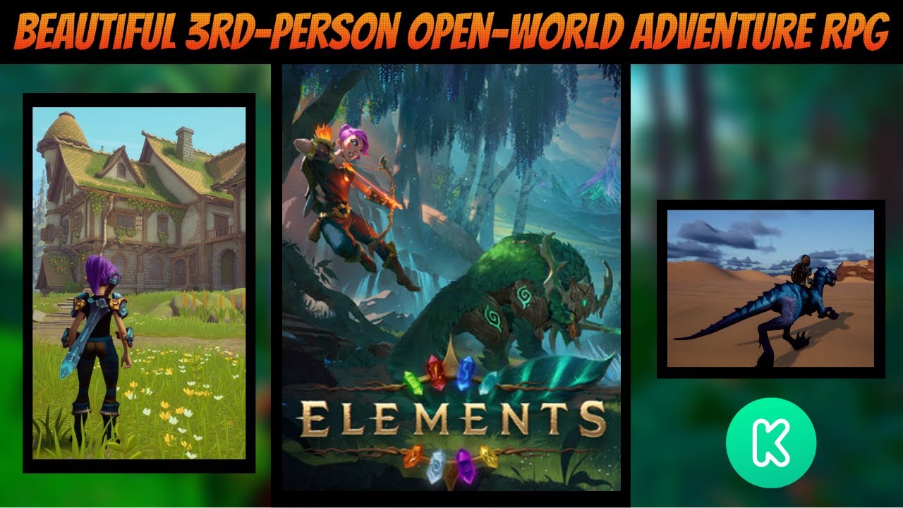 An Open-World Co-Op RPG Inspired By Zelda BOTW | Elements - YouTube
