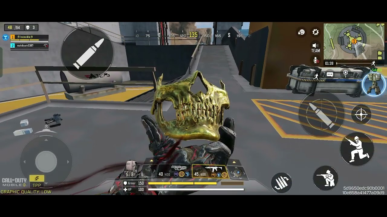 Ghost Executed BOT | Call of duty mobile| ghost - YouTube