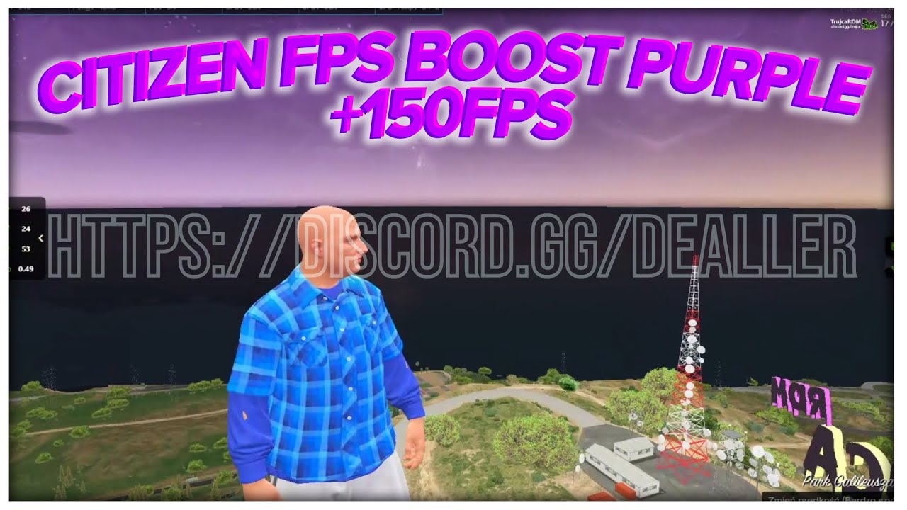 CITIZEN FPS BOOST PURPLE +150FPS | FULL FPS BOOST | FREE - YouTube