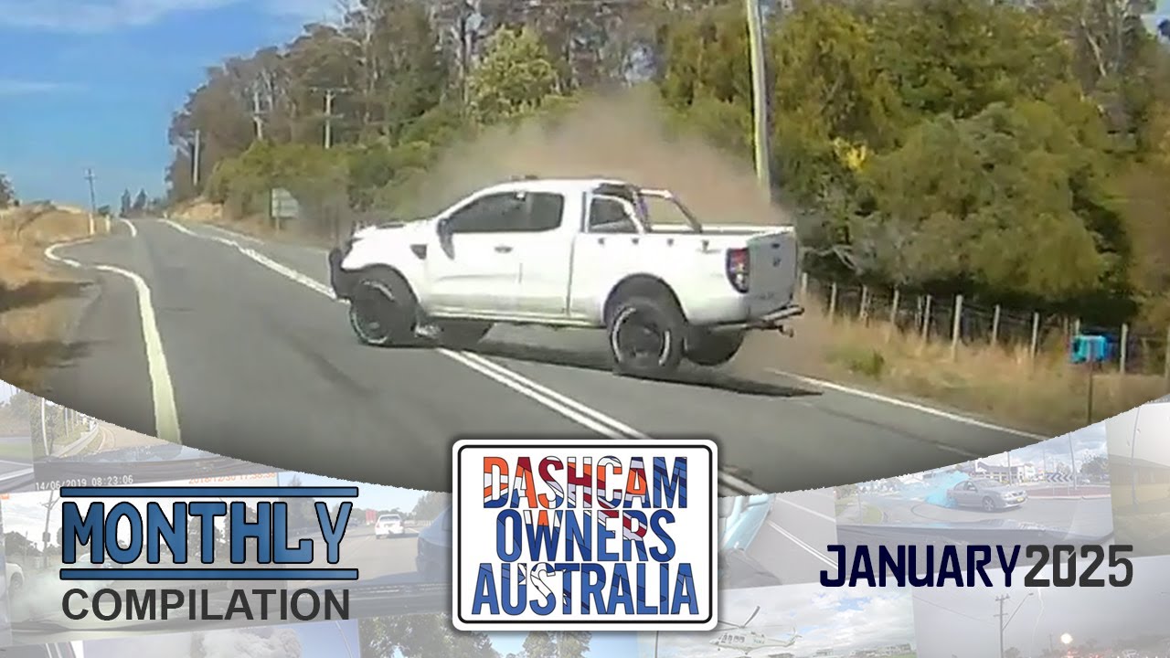 Dash Cam Owners Australia January 2025 On the Road Compilation - YouTube