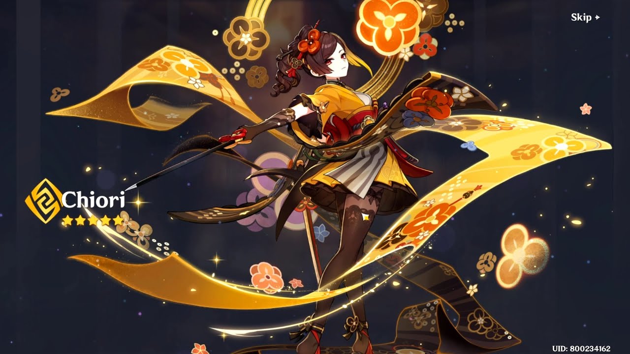 PULLING for Chiori with my WISHING RITUAL | GENSHIN IMPACT 4.5 - YouTube