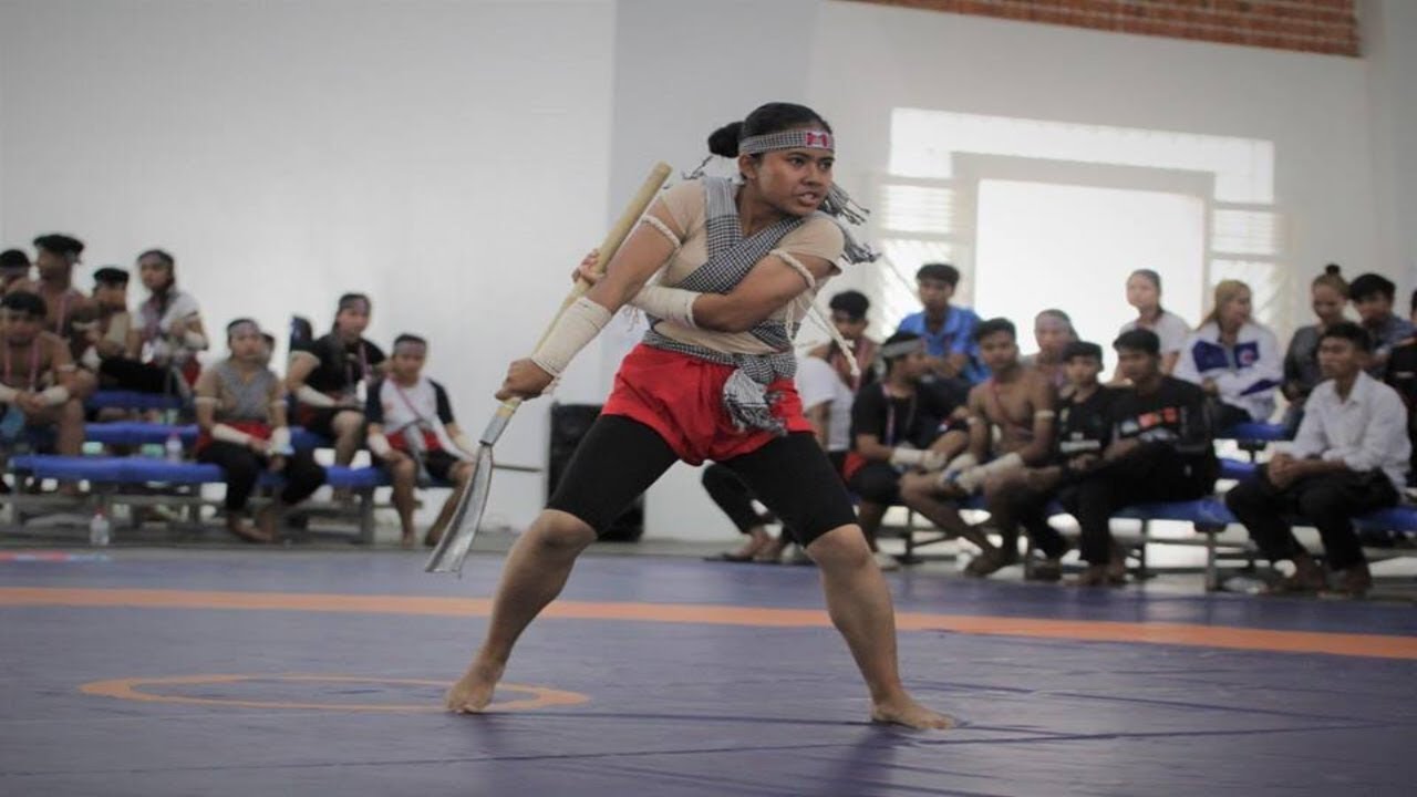 Bokator Weapon skill demonstration competition national game 2018 - YouTube