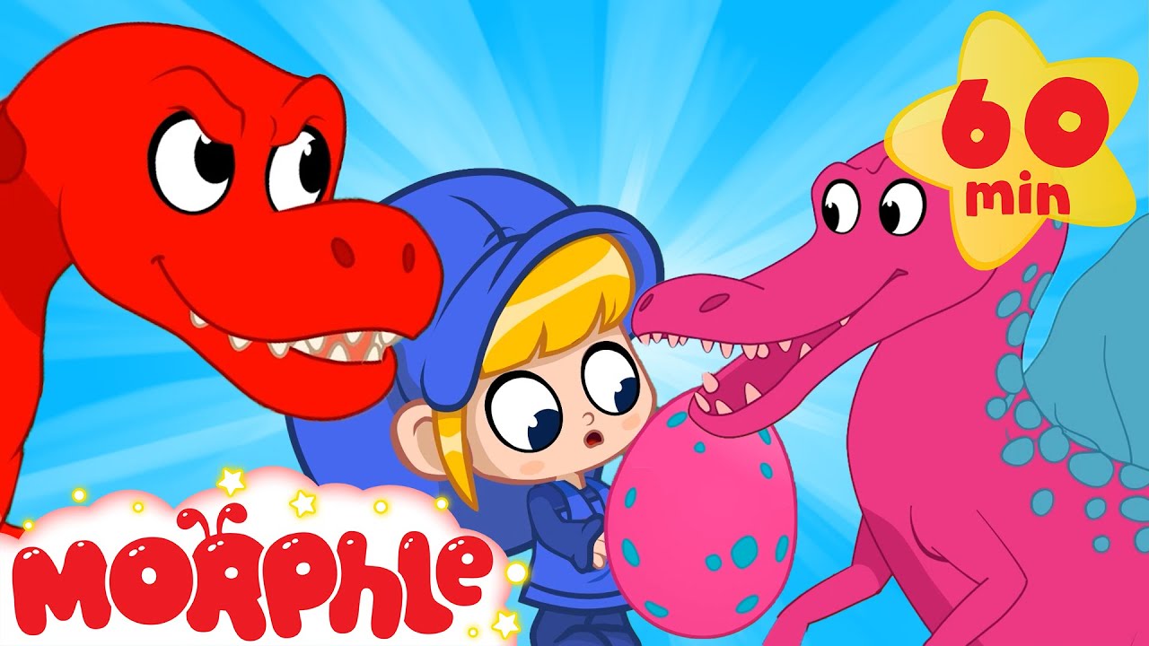 The Dino Egg and More! | Morphle | Animals for Kids | Animal Cartoons ...