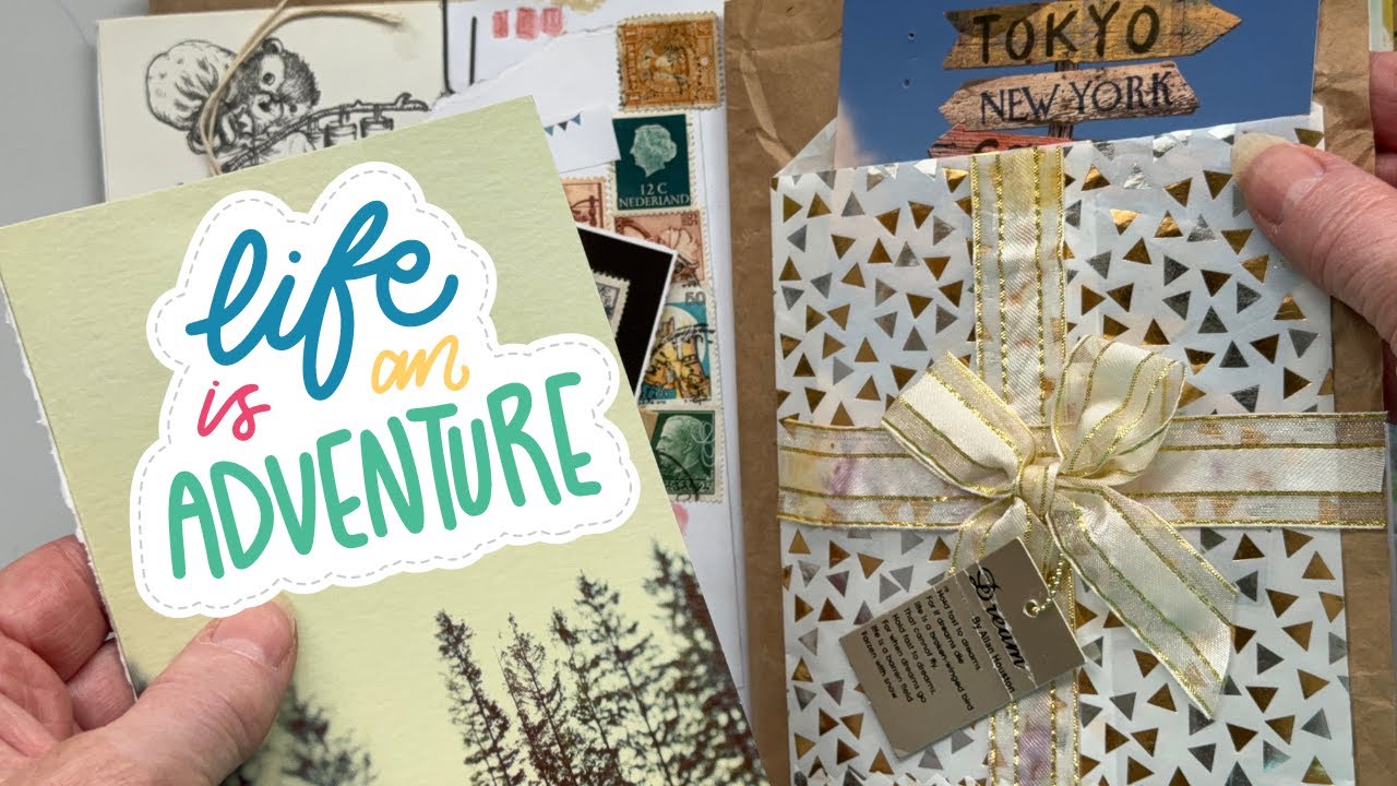 Revive Your Scraps - Let's Eco Journal Together! - YouTube