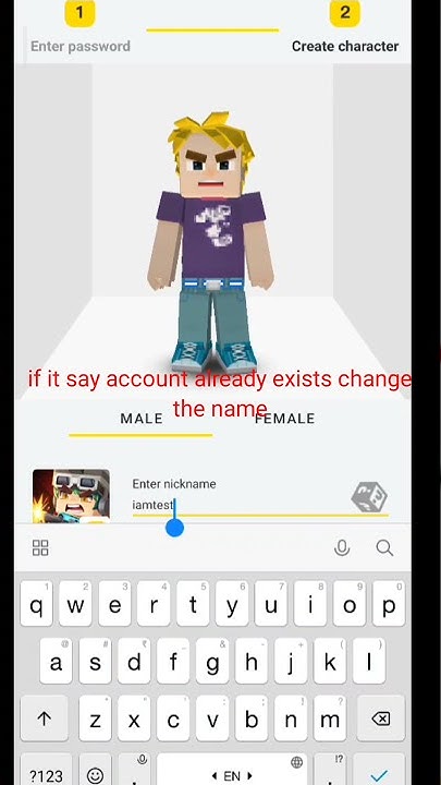 How to login in blockman go |How to make a account in blockman go #shorts | BG go tutorial ...