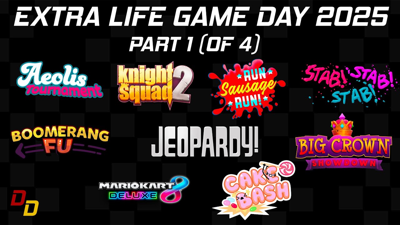 Extra Life Game Day 2025: Part 1 (of 4) - YouTube