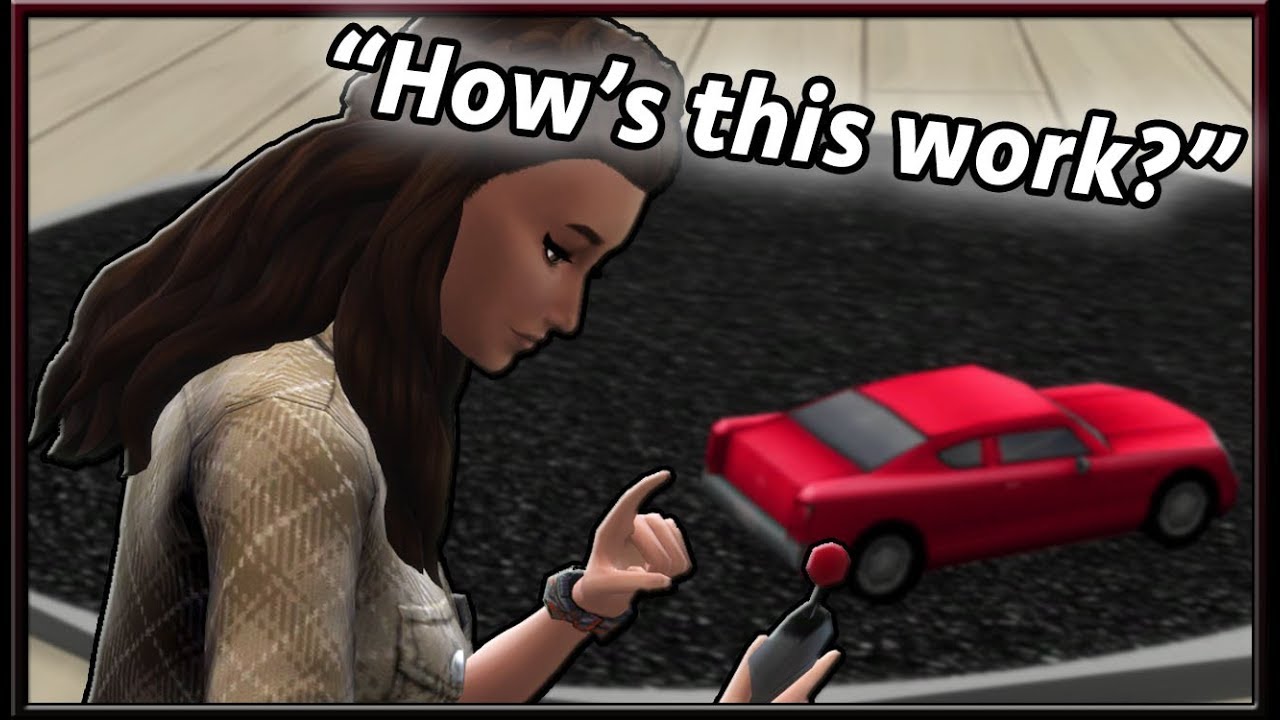 Functional RC Car & Train Set! | The Sims 4 (CC by necrodog)! - YouTube