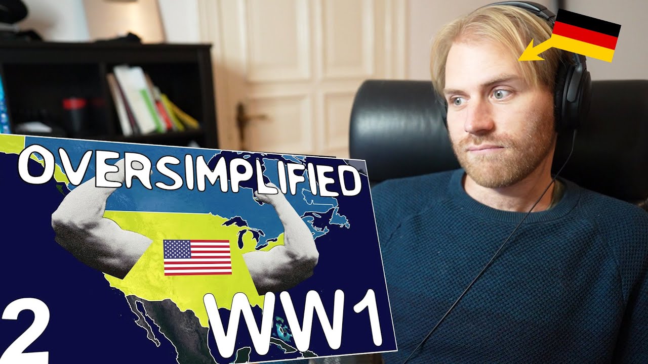 German reacts to WW1 - Oversimplified (Part 2) - YouTube