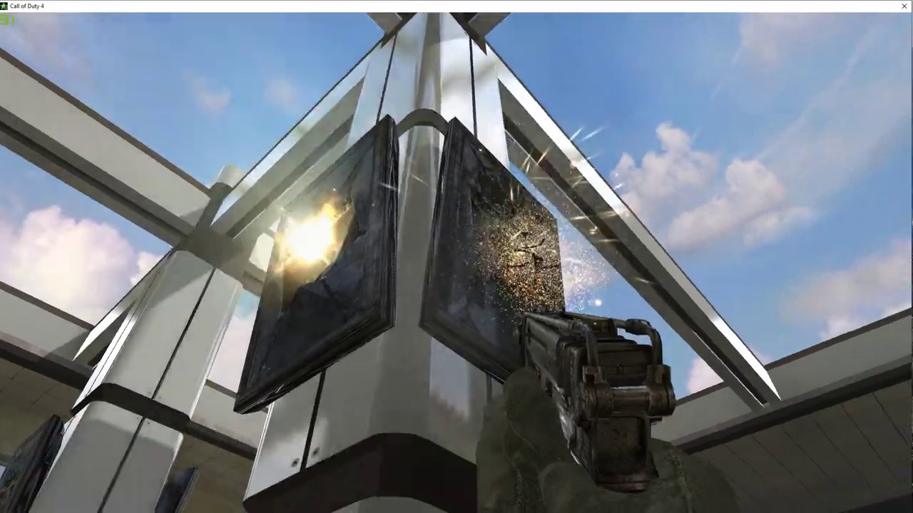 Call of Duty 4 Modern Warfare mp mw2 terminal test - YouTube