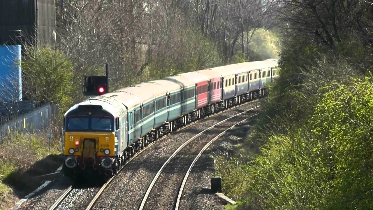 Sutton Park Line - Three Charter Trains Mar Apr 2015 - YouTube