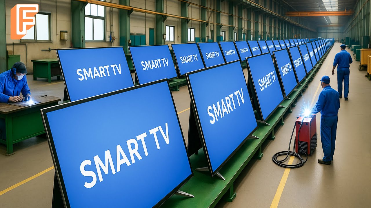 How Millions Of Smart TV Are Mass Produced In Massive Processing Line ...