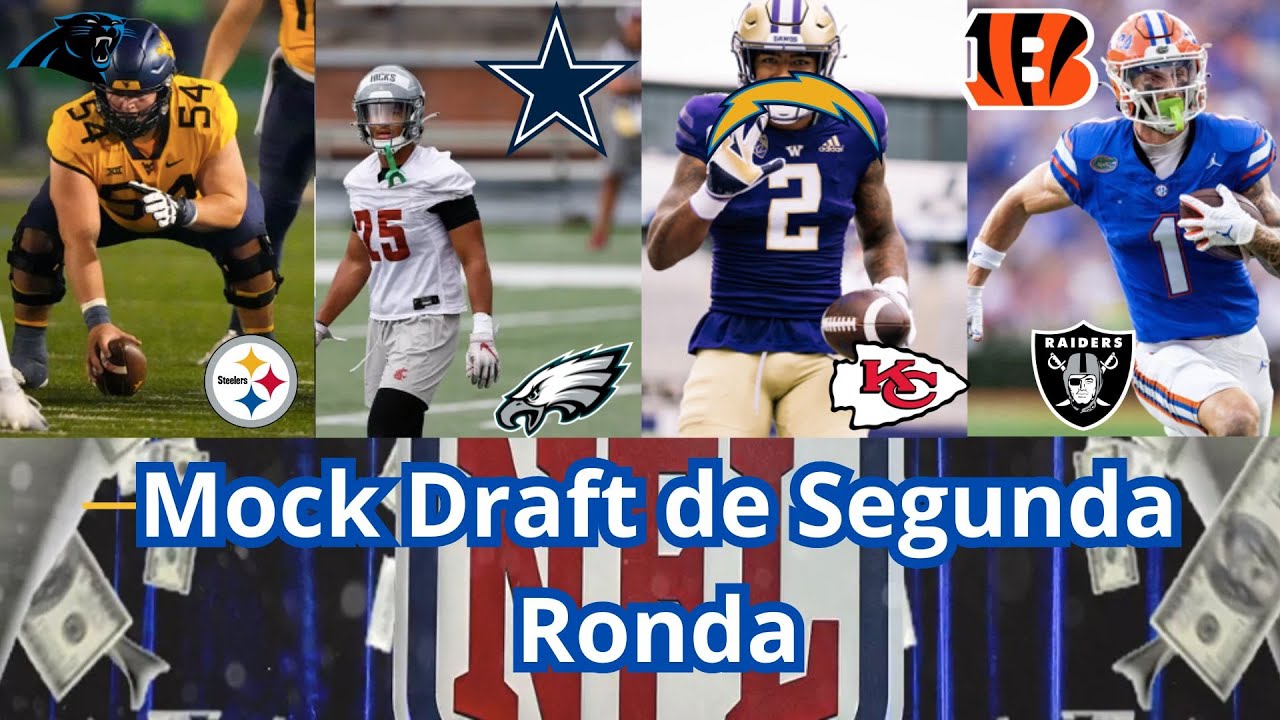 Mock draft 2 ronda #NFL. ¿Qué harán las Panteras? ¿Varios equipos con multiples rondas? ¿JJM o ...