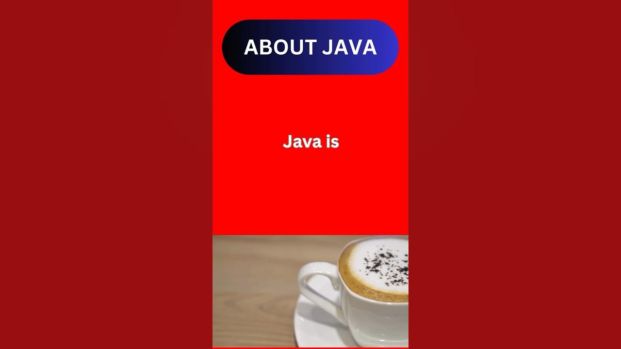 About Java #java #javaprogramming #shorts - YouTube