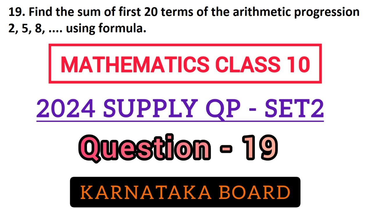 find the sum of first 20 terms of the arithmetic progression2 5 8 using ...