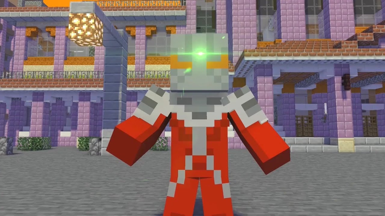 Minecraft: Ultraman Seven Transfiguration - YouTube