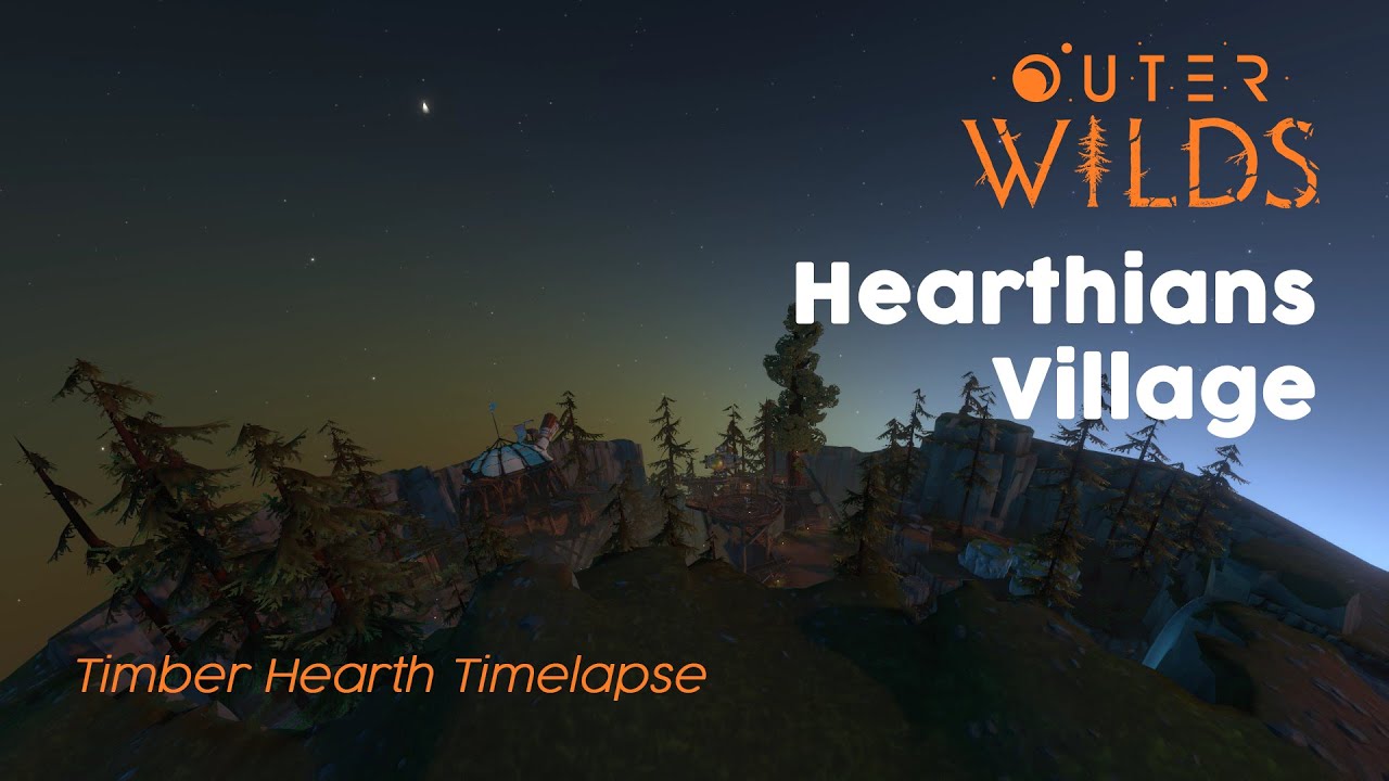 Hearthians Village - Outer Wilds Timelapse - Timber Hearth - YouTube
