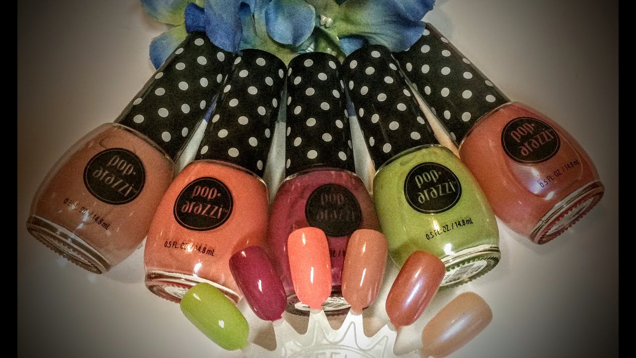 Pop-Arazzi Spring 2016 Polish Review! - YouTube