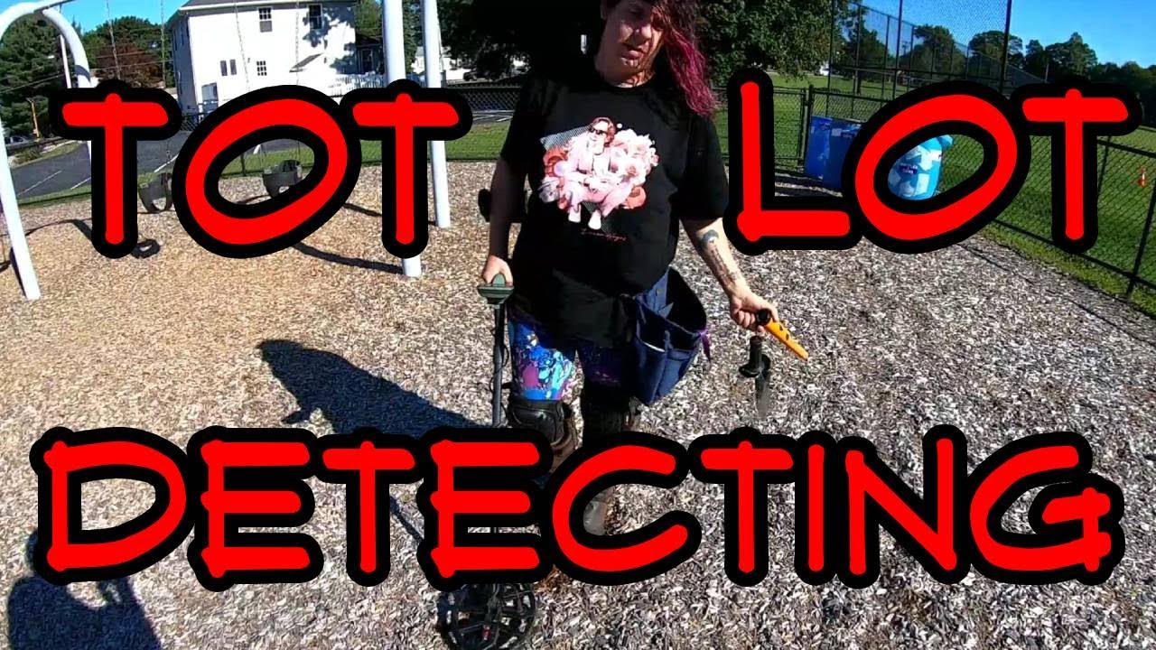 Tot Lot reveals charms and coins in this speedy Metal Detecting hunt ...